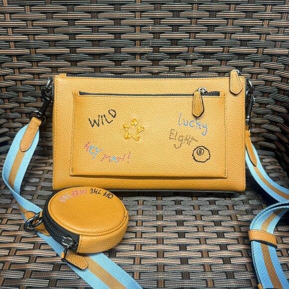 Coach | Bags | Coach Holden Crossbody With Diary Embroidery C829 | Poshmark